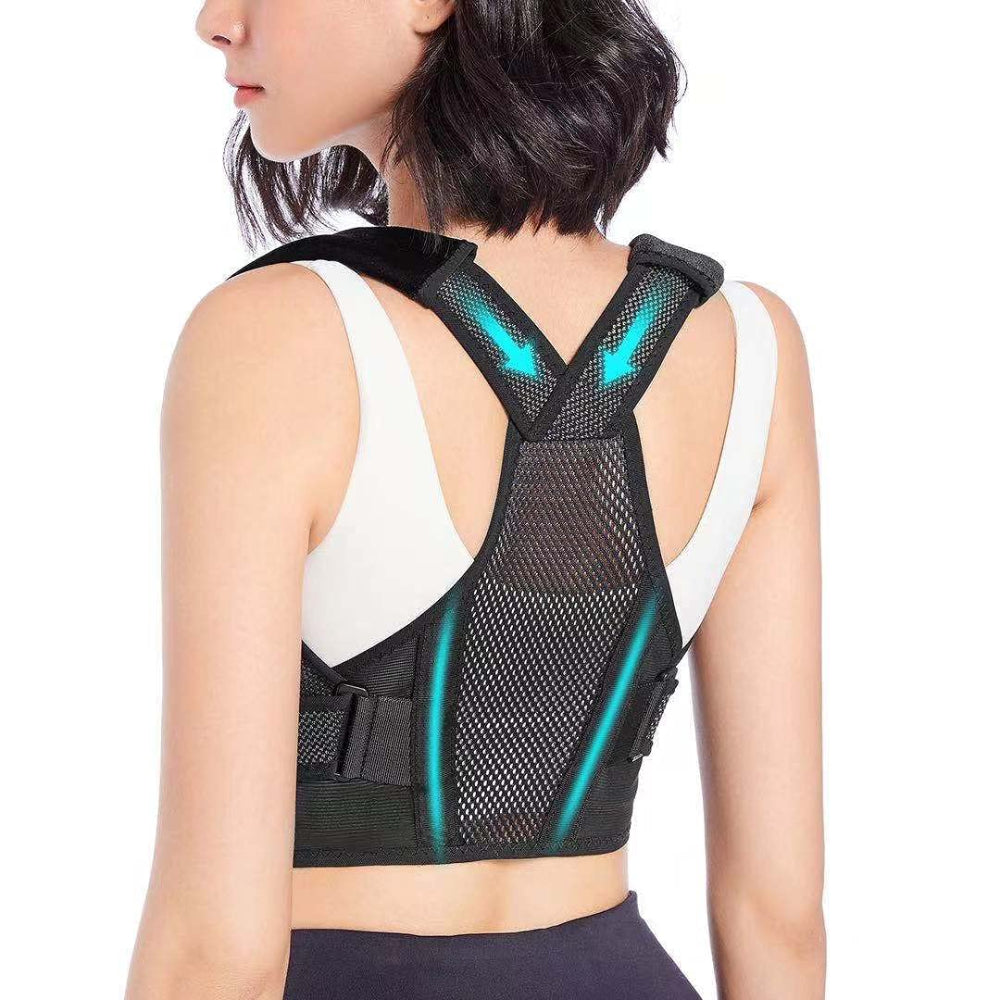 Adjustable Posture Corrector Brace – Upper Back Support for Neck Shoul ...