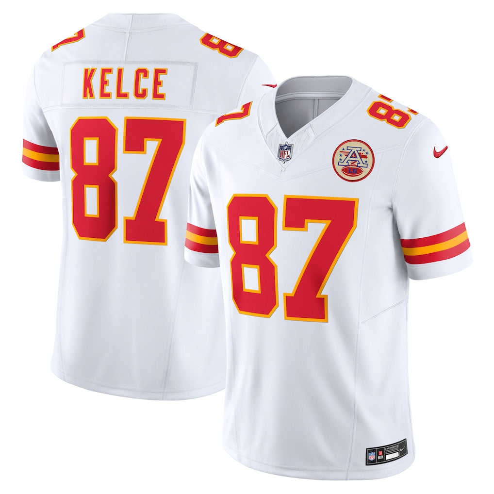 Men’s Kansas City Chiefs Travis Kelce Nike 2025 Vapor F.U.S.E. Limited ...